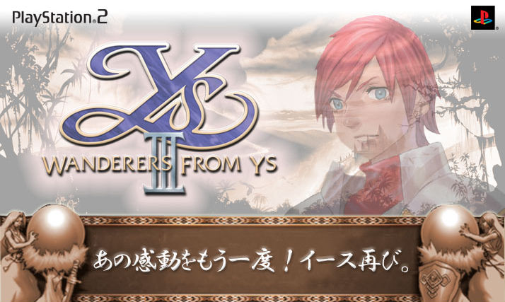 Ys III: Wanderers from Ys PlayStation 2 Artworks, images - Legendra RPG