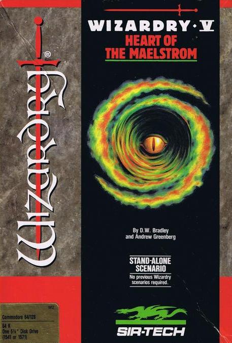 Wizardry V: Heart of the Maelstrom Commodore 64/128 reviews, previews, wallpapers, videos ...
