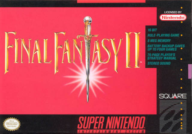 Final Fantasy IV Easy Type Fiche RPG (reviews, previews, wallpapers ...