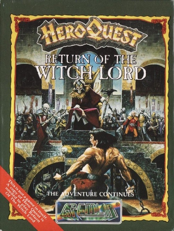 HeroQuest: Return of the Witch Lord Fiche RPG (reviews, previews ...