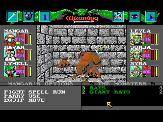 Wizardry VI: Bane of the Cosmic Forge Amiga Screenshots, capture d ...