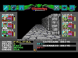 Wizardry VI: Bane of the Cosmic Forge Amiga Screenshots, capture d ...