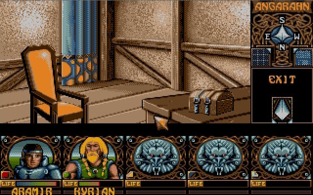 Ishar: Legend of the Fortress Atari ST/E Screenshots, capture d'écrans ...