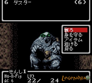 Wizardry III: The Legacy of Llylgamyn Game Boy Color Screenshots ...