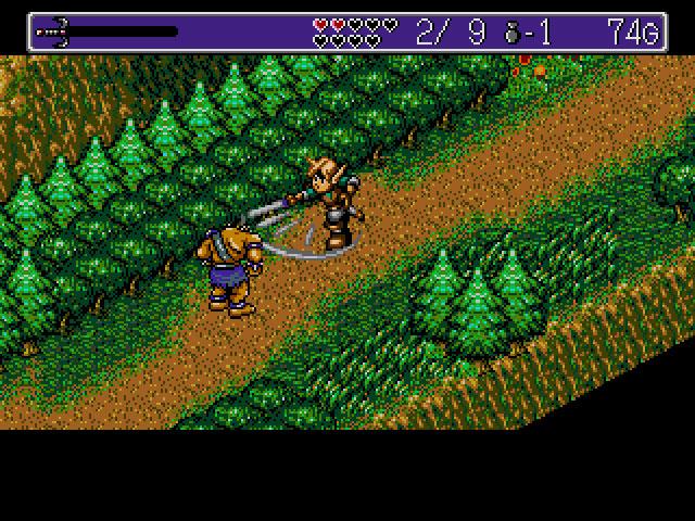 Landstalker: The Treasures of King Nole Mega Drive Screenshots, capture ...