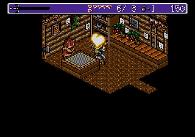 Landstalker: The Treasures of King Nole Mega Drive Screenshots, capture ...