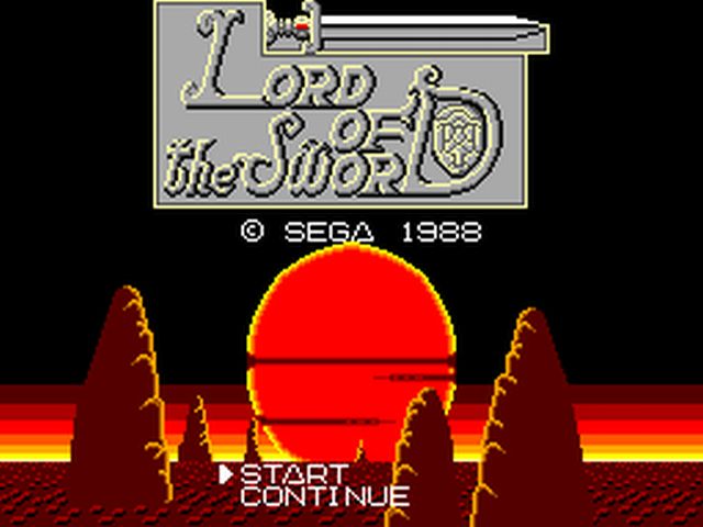 Lord of the Sword Master System reviews, previews, wallpapers, videos ...
