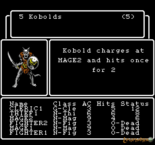 Wizardry II: The Knight of Diamonds Nintendo Screenshots, capture d ...