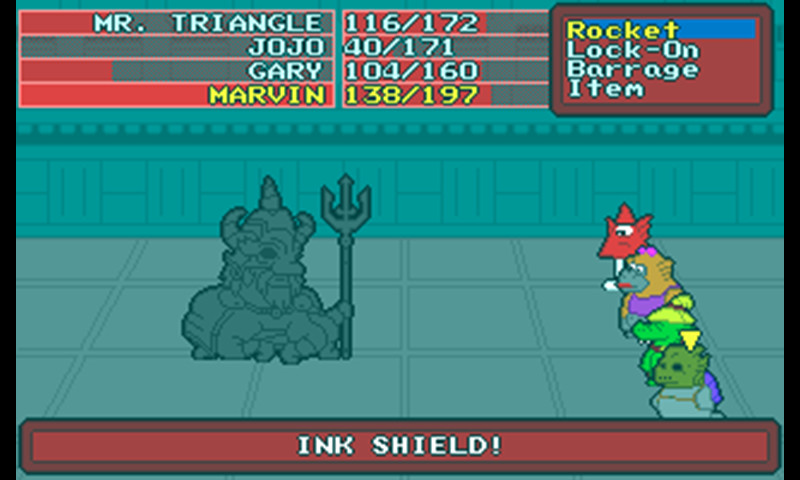 Mr. Triangle's Adventure Galeries - Legendra RPG