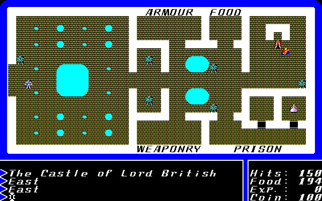 Ultima I: The First Age of Darkness PC-9800 Series Screenshots, capture ...