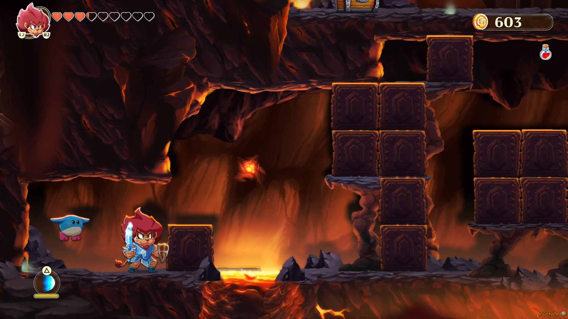 Monster Boy and the Cursed Kingdom PlayStation 4 Screenshots, capture d ...