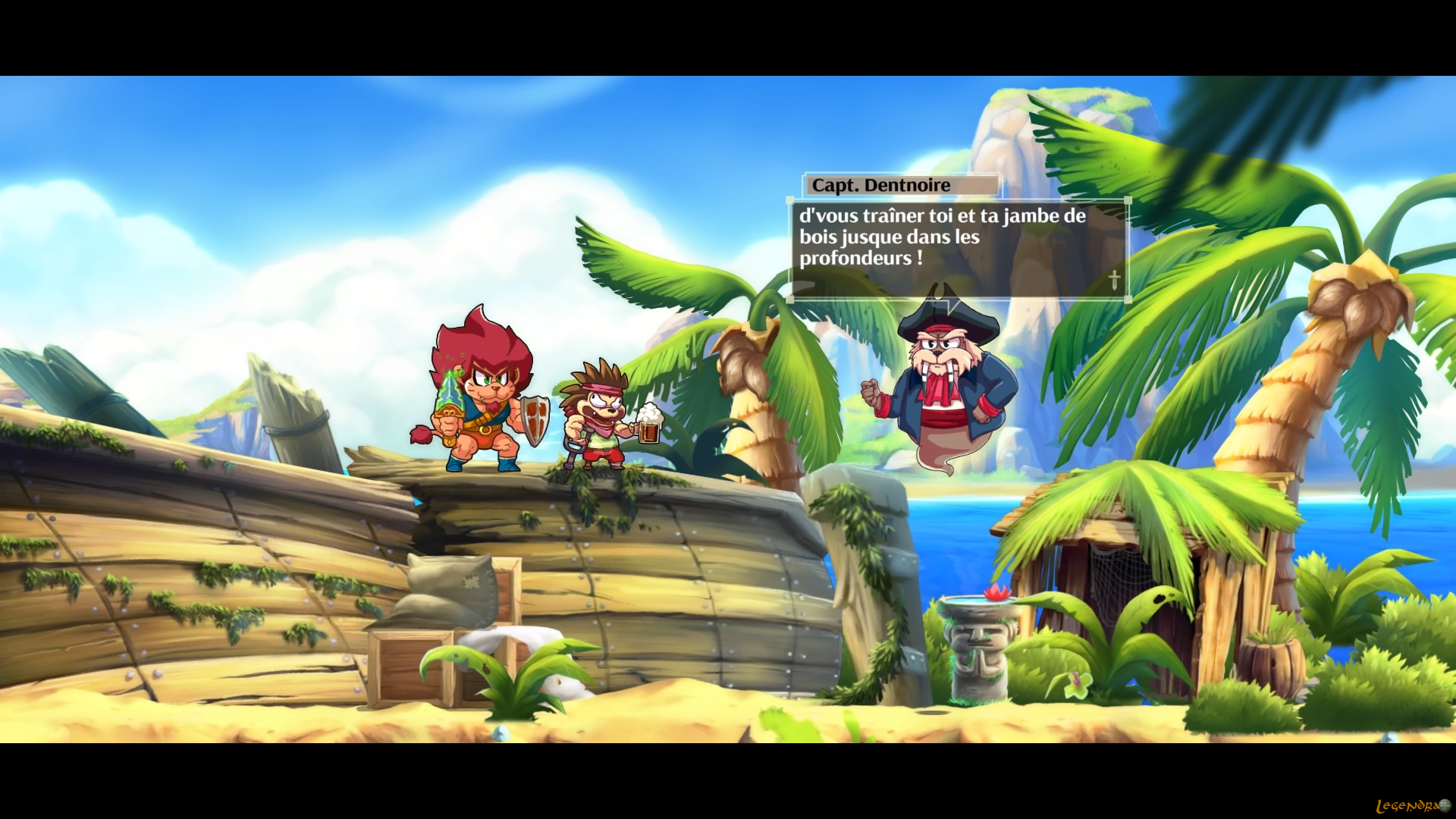 Monster Boy and the Cursed Kingdom PlayStation 4 Screenshots, capture d ...