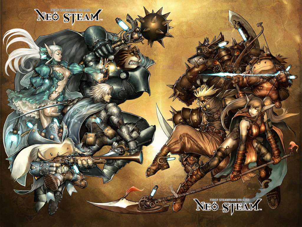 Neo Steam: The Shattered Continent PC Wallpapers, fonds d'écran, images ...