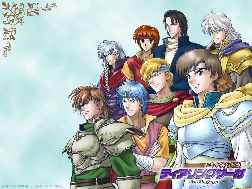 TearRing Saga: Yutona Eiyuu Senki Fiche RPG (reviews, previews ...